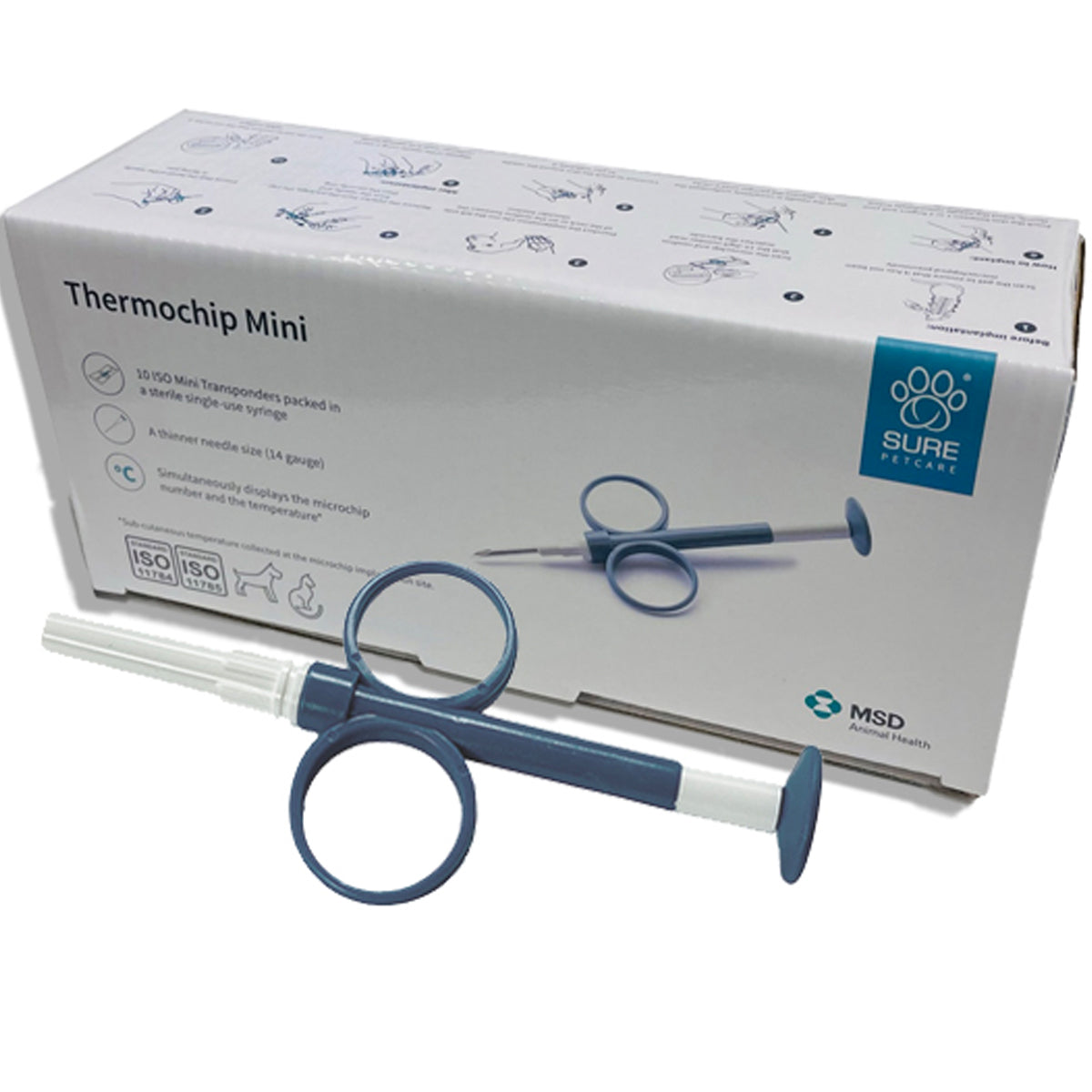 Sure Pet Care Thermochip Mini 1.5mm x 10.7mm MiniChips box of 10 ...
